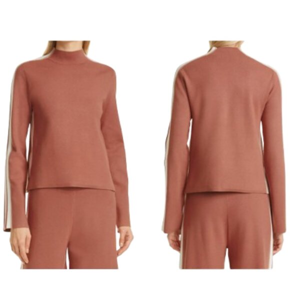 Veronica Beard | Sweaters | Veronica Beard Retha Side Stripe Ls Sweater ...